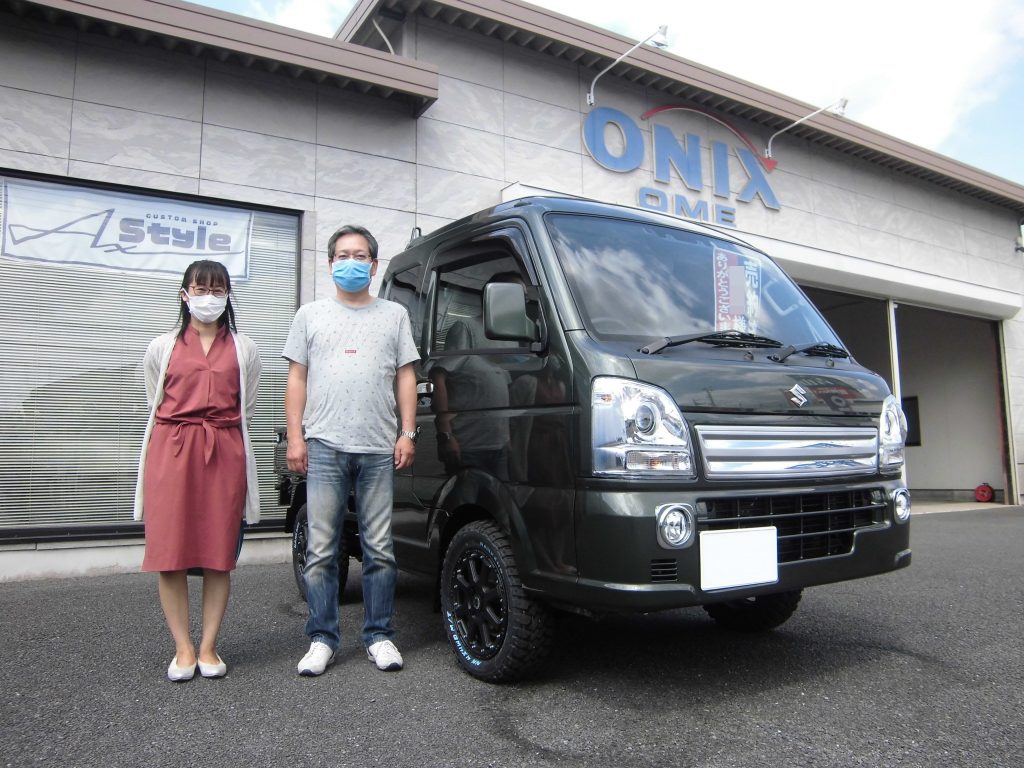 本日の納車 スーパーキャリイ X 4WD AxStyleコンプリート - 軽トラや軽バン・軽自動車・新車のカスタムショップ【AxStyleオニキス新青梅】