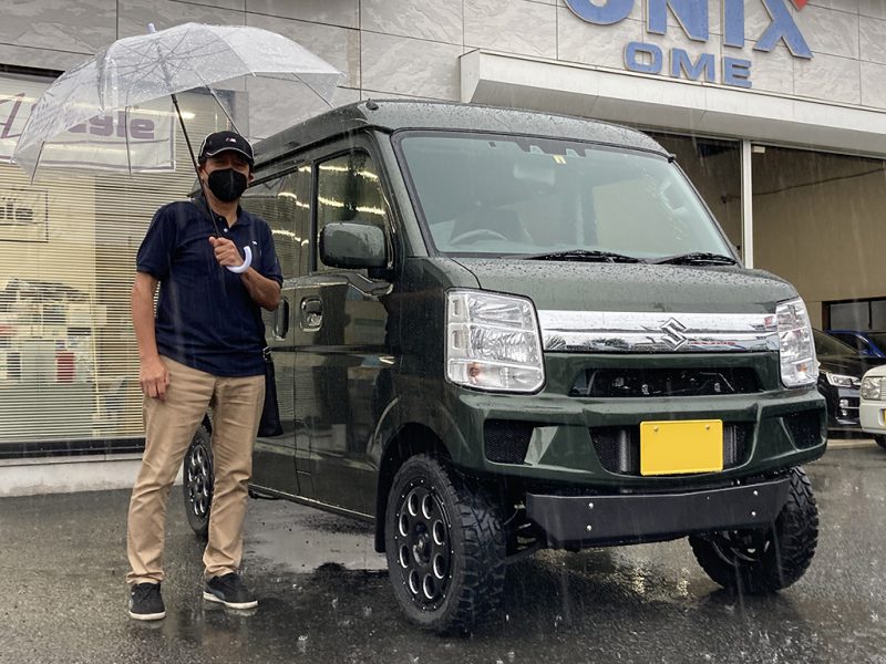 本日の納車 エブリイJOIN 4WD 5MT AxStyleフルコンプリート - 軽トラや軽バン・軽自動車・新車のカスタムショップ【AxStyleオニキス新青梅】