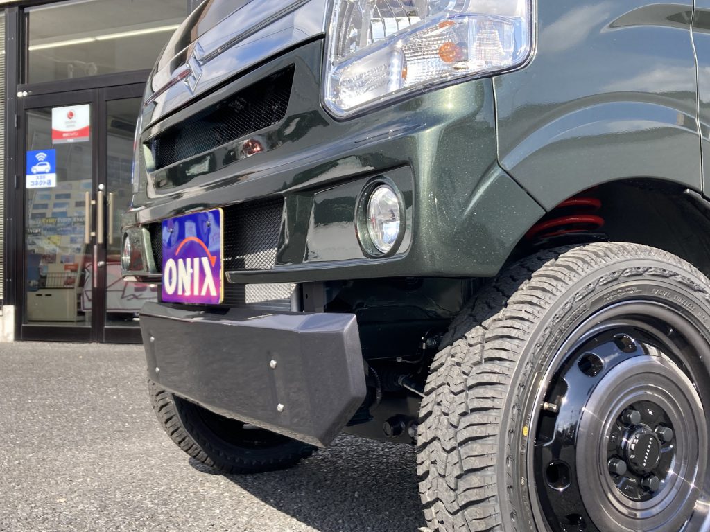 エブリイワゴンリフトアップカスタムコンプリートカー - 軽トラや軽バン・軽自動車・新車のカスタムショップ【AxStyleオニキス新青梅】